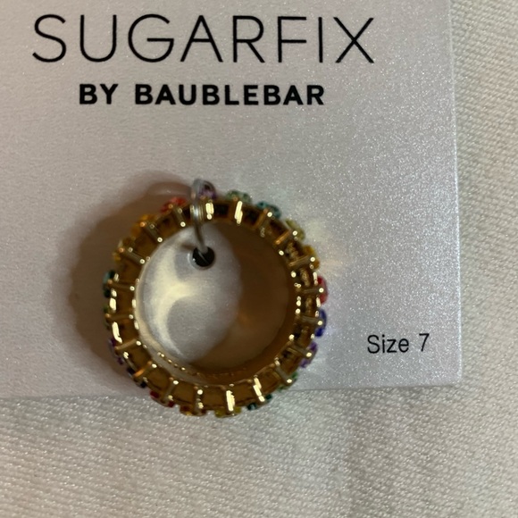 Baubler Bar | Accessories | Sugarfix By Bauble Bar Multi Color Ring ...
